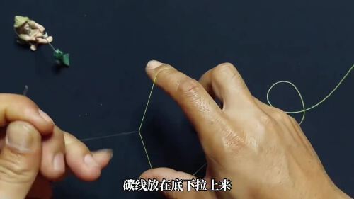 路亚FG结绑前导线教程,说放枪和卡导环的建议你不要玩路亚