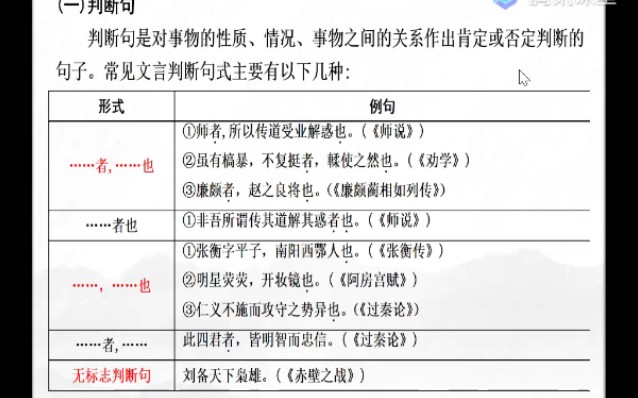 语文25 文言句式和词类活用