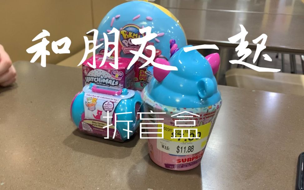 盲盒Vlog 22 | 和朋友一起拆小众盲盒 | 抽到指定款慢回弹的小技巧 | 拆...
