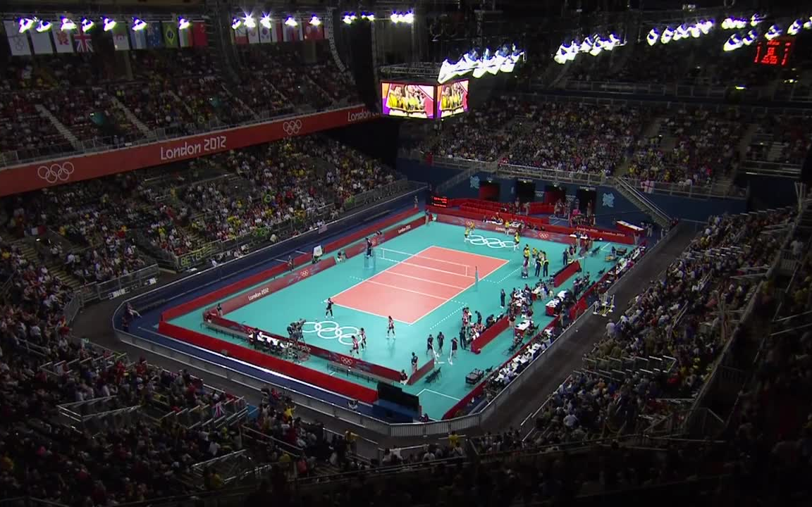 2012伦敦奥运女排小组赛 巴西vs韩国
