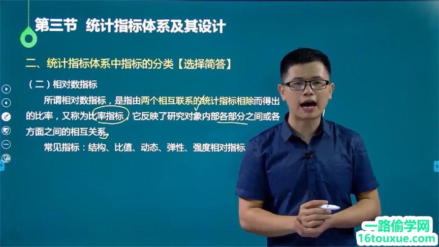 自考会计专业科目培训考试课00065国民经济统计概论教学视频