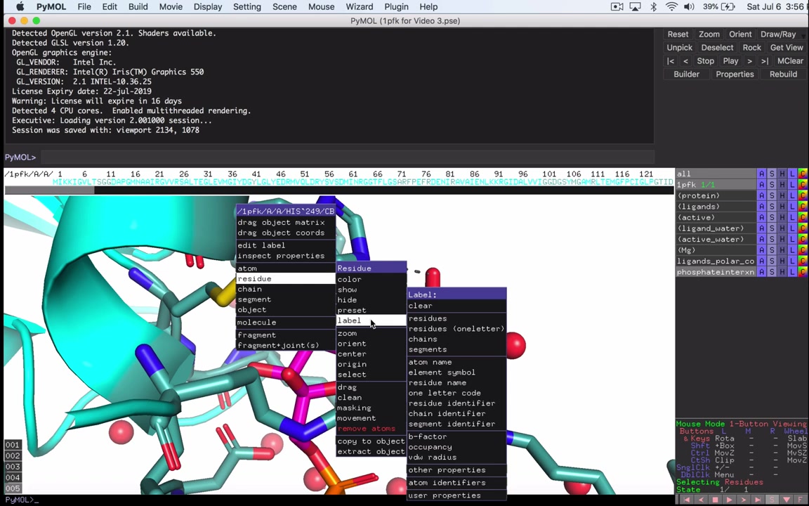 Pymol 入门教程-3