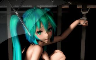 【打破次元壁】震惊!99%的人都没见过,初音未来居然被.