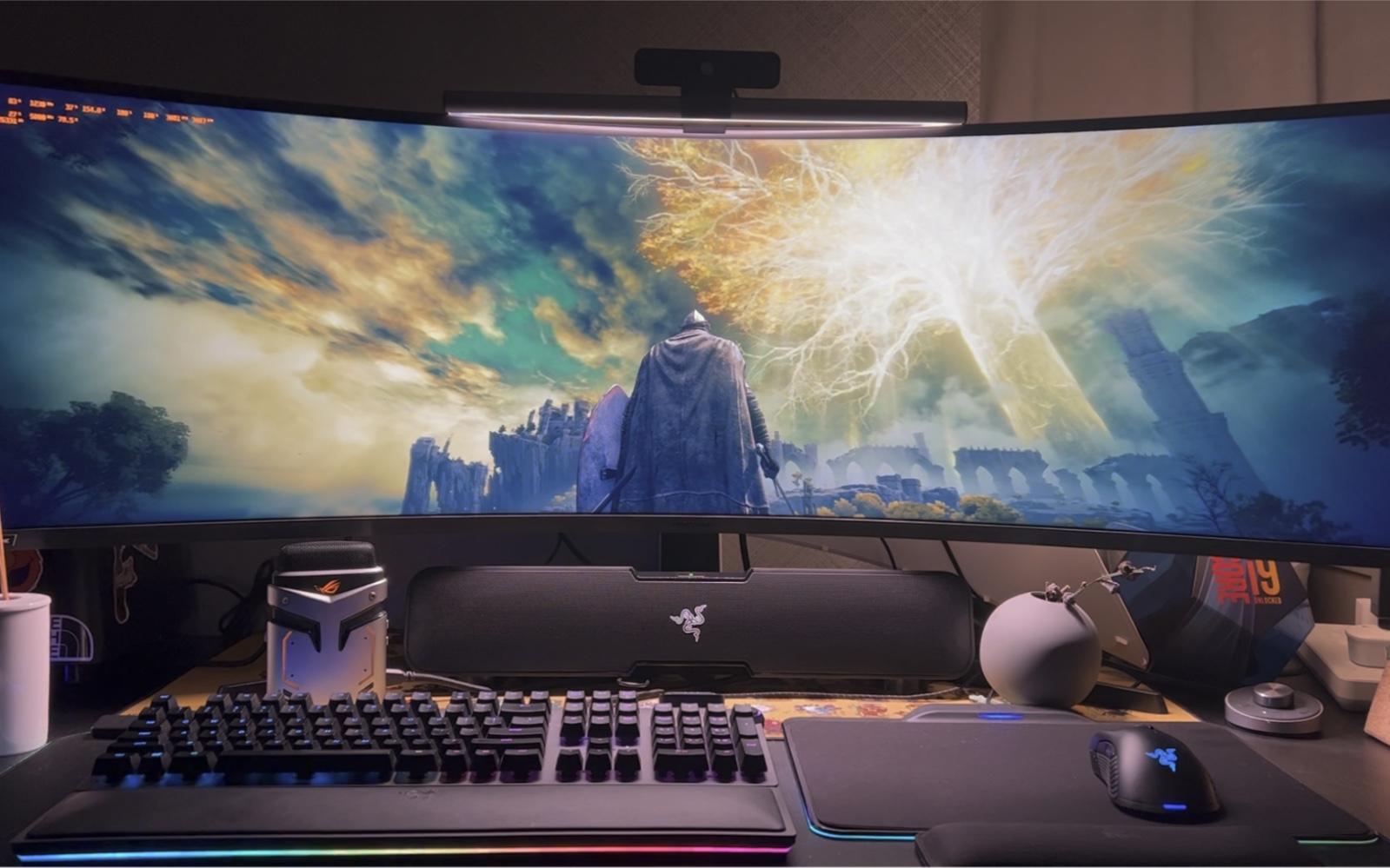 32:9超宽屏全最高画质下游玩老头环是一种什么体验