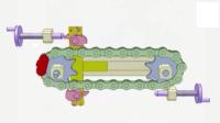 这个由链条实现的往复运动机构, 真是涨见识了