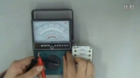 1指针式万用表检测电感器直流电阻