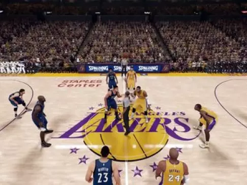 【布鲁】NBA2K16生涯模式:湖人首秀!10助攻0失误!给科比传球(四)