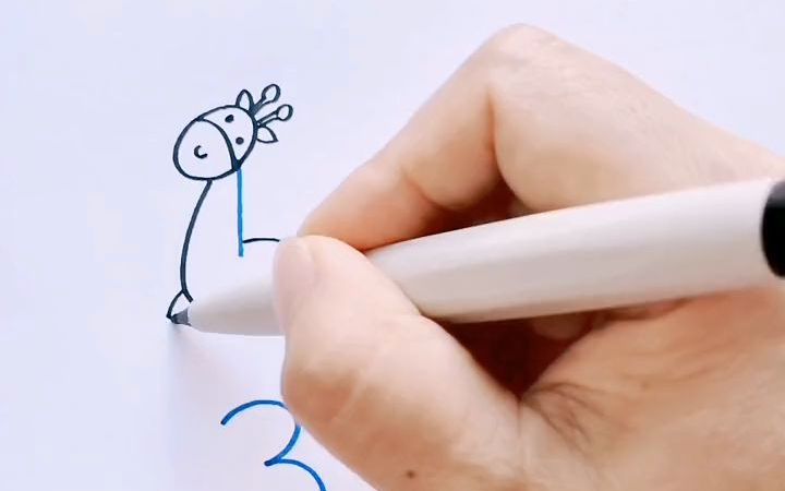 教你1-6数字创意简笔画