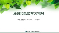 0320五年级 数学 质数和合数