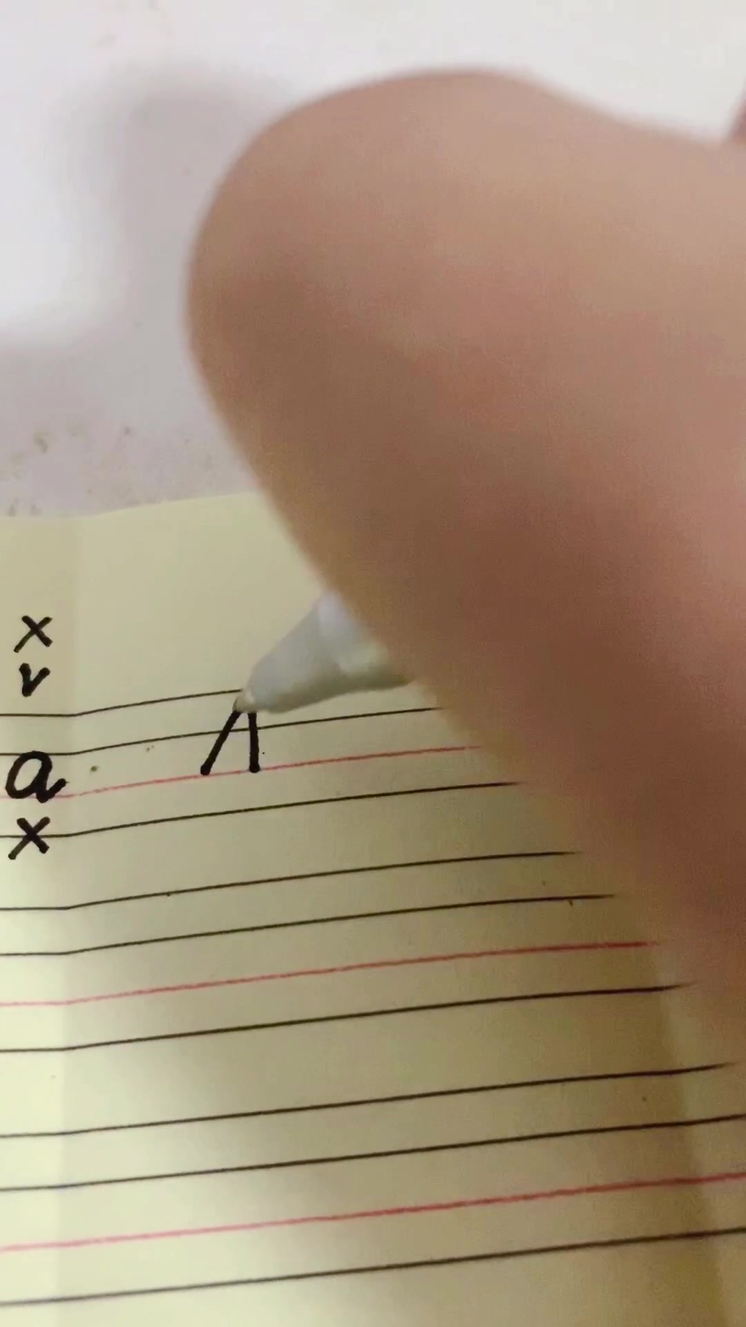 26个字母的规范书写