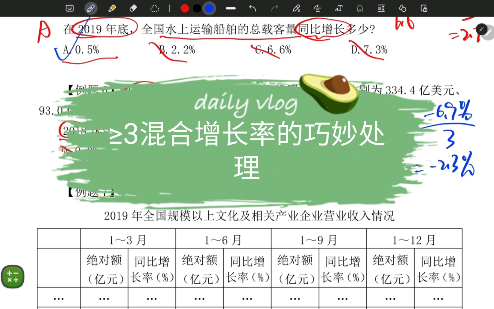 ≥3混合增长率的巧妙处理