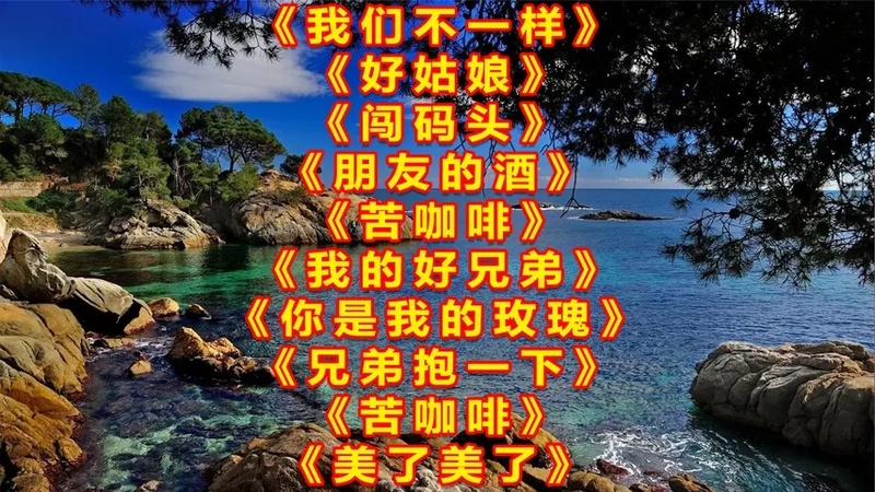 经典老歌《我们不一样》《闯码头》《朋友的酒》《苦咖啡》