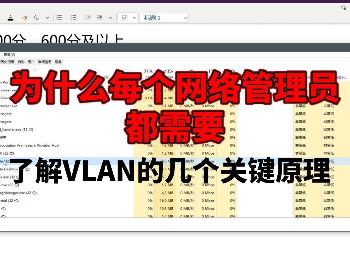 为什么每个网络管理员都需要了解VLAN的几个关键原理?