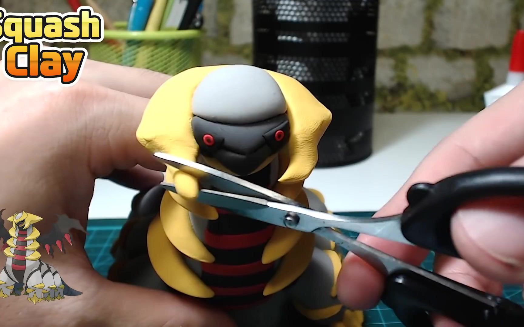 黏土pokemon(精灵宝可梦)神兽的制造,冥王龙yyds!