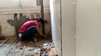 电工培训安装给水管六分转4分三通连接工艺教学视频