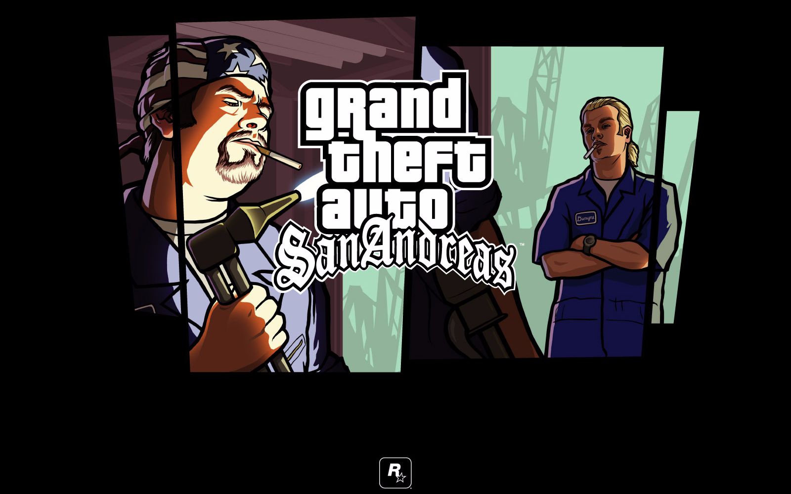 鬼道【GTASA:圣安地列斯】全流程攻略解说第七期英雄救美,码头奇袭