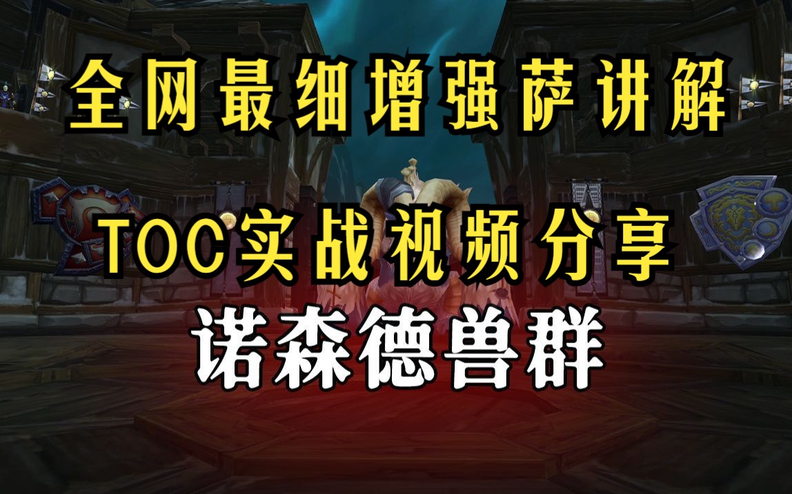 【魔兽佳琦】全网最细增强萨!TOC老1实战视频讲解分享!_网络游戏...