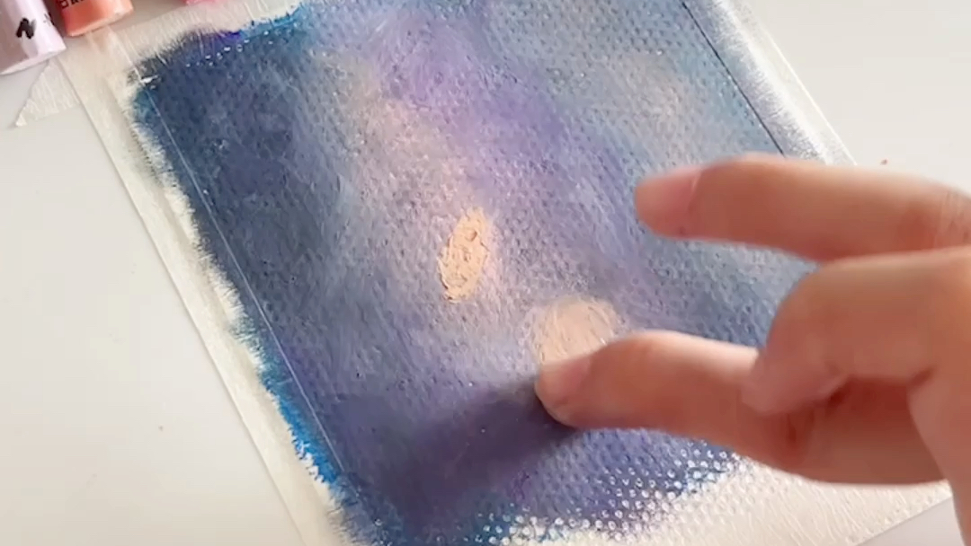 超简单的星空油画棒 是哪个宝宝要的呢 快来查收