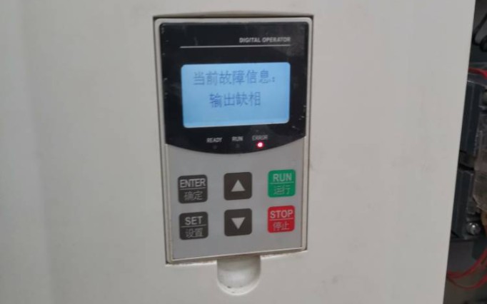 正泰电机软启动器njr2-160缺相故障,电机声音好恐怖?半天都不能确认...