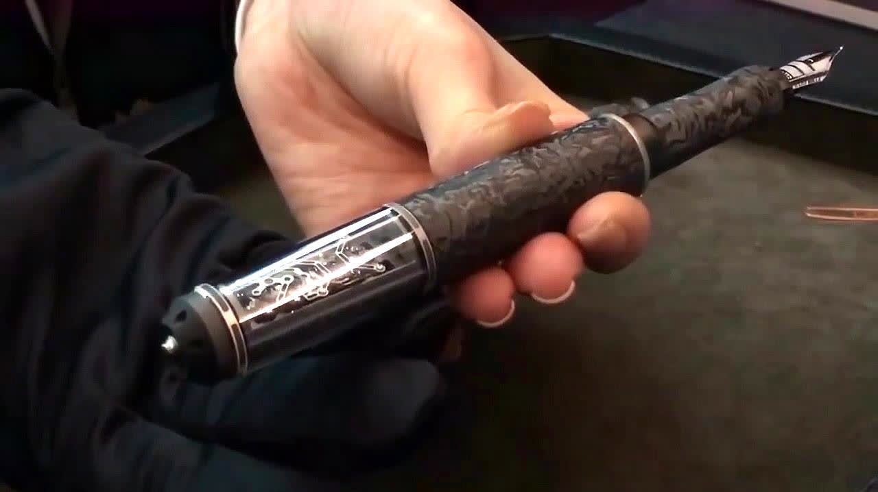 一只能卖到70万的钢笔,号称世界最贵,原来是这个品牌
