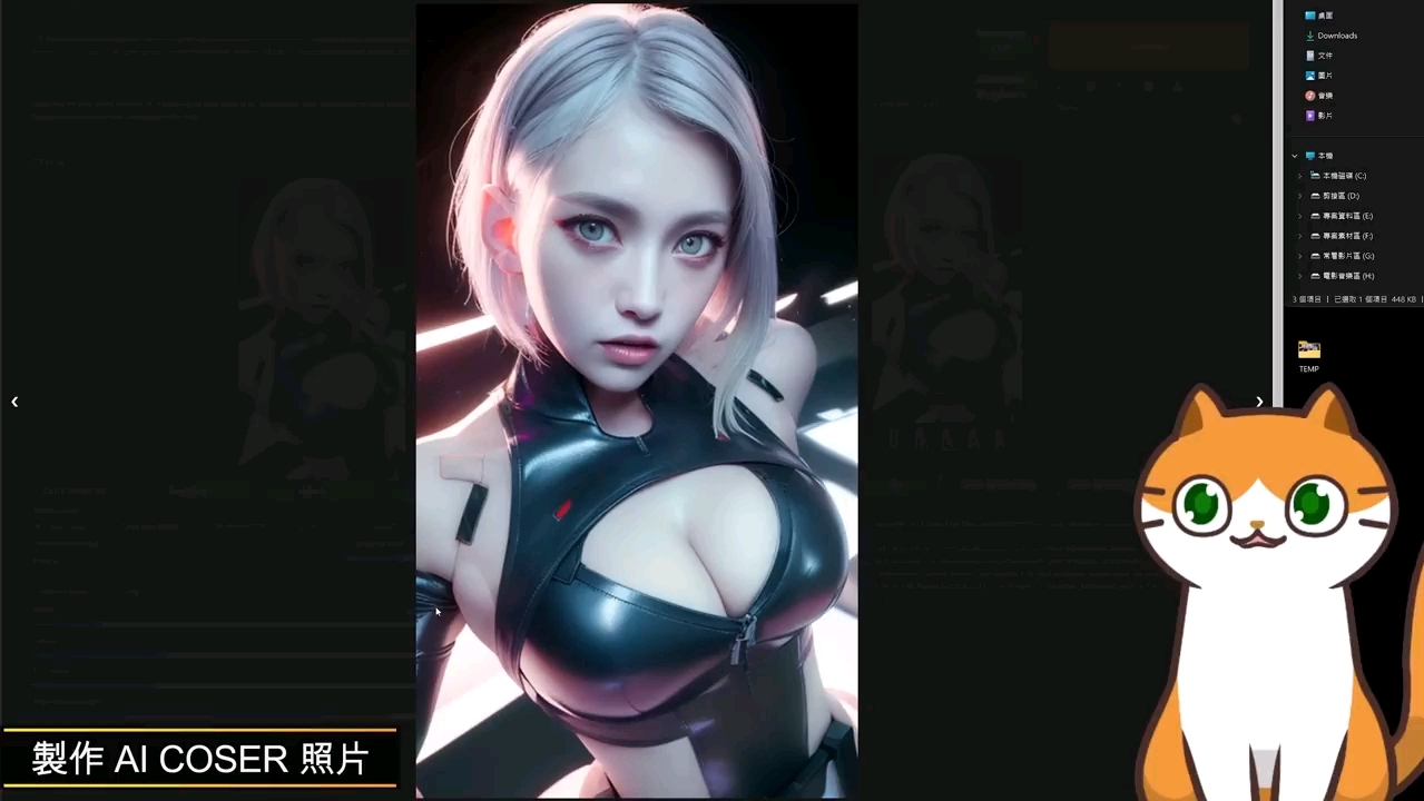 AI绘画——如何用stable diffusion 与Lora制作3d人物画像