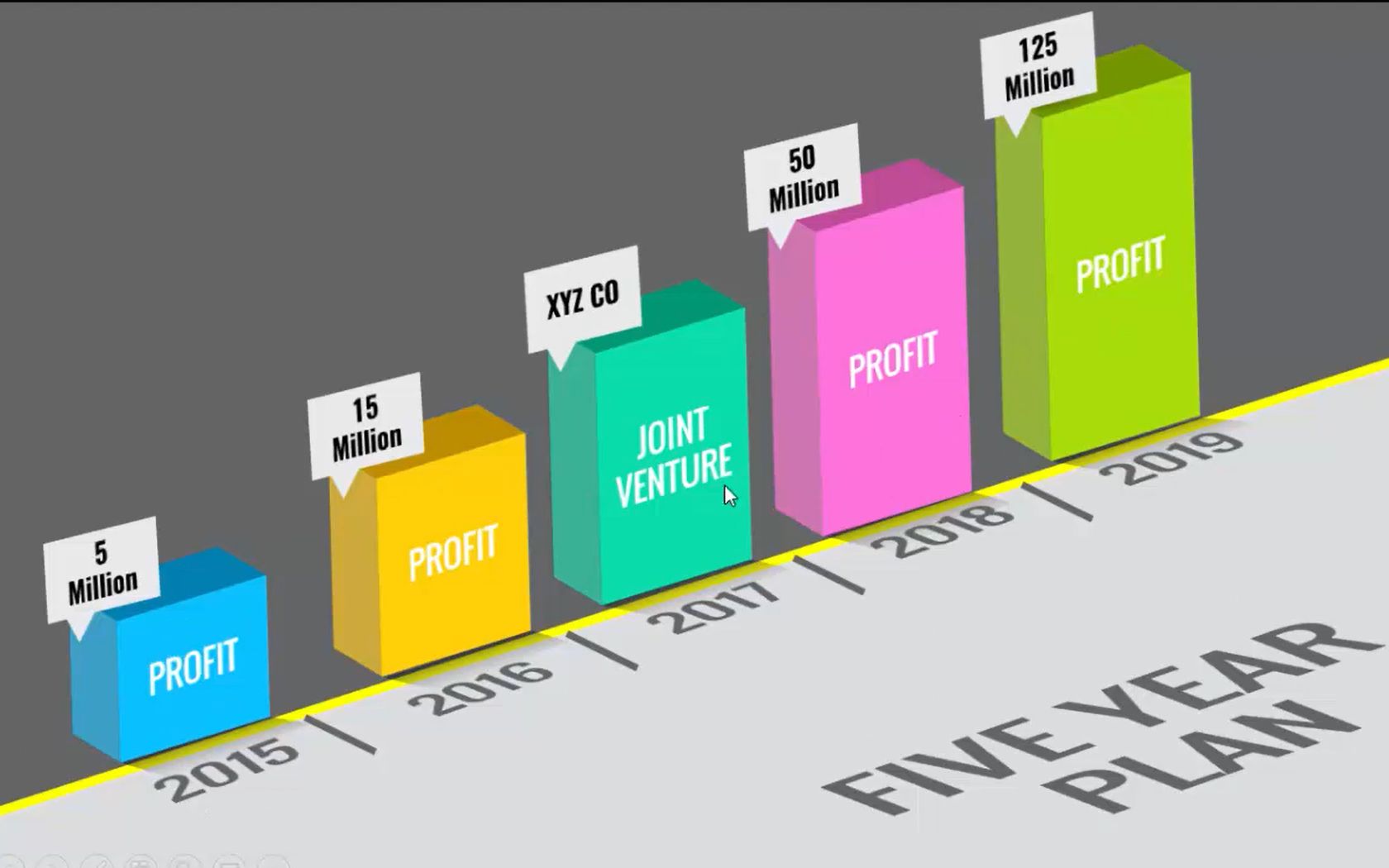 PPT制作精美3D时间线——PPT动画教学【Powerpoint】