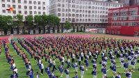 子长县秀延初级中学七年级啦啦操表演