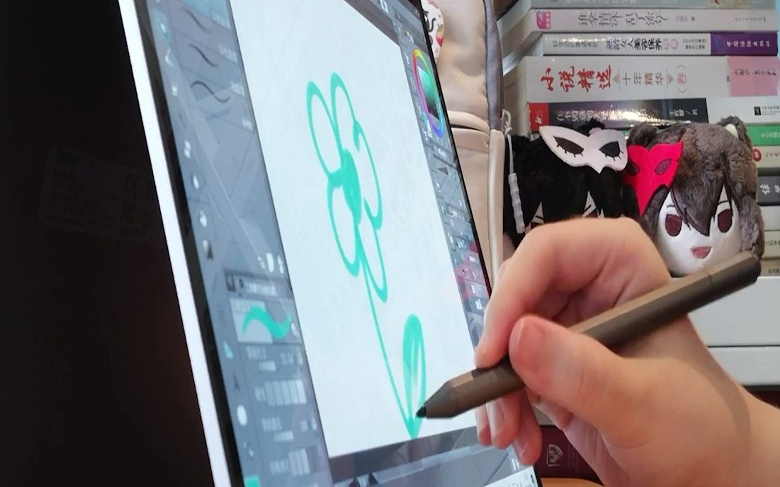 Acer(宏碁)Spin 5 能直接在屏幕上绘画吗?来个直观展示!