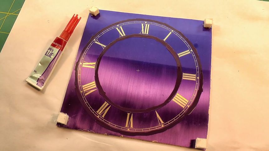 手工制作钟表9制作镂空表盘