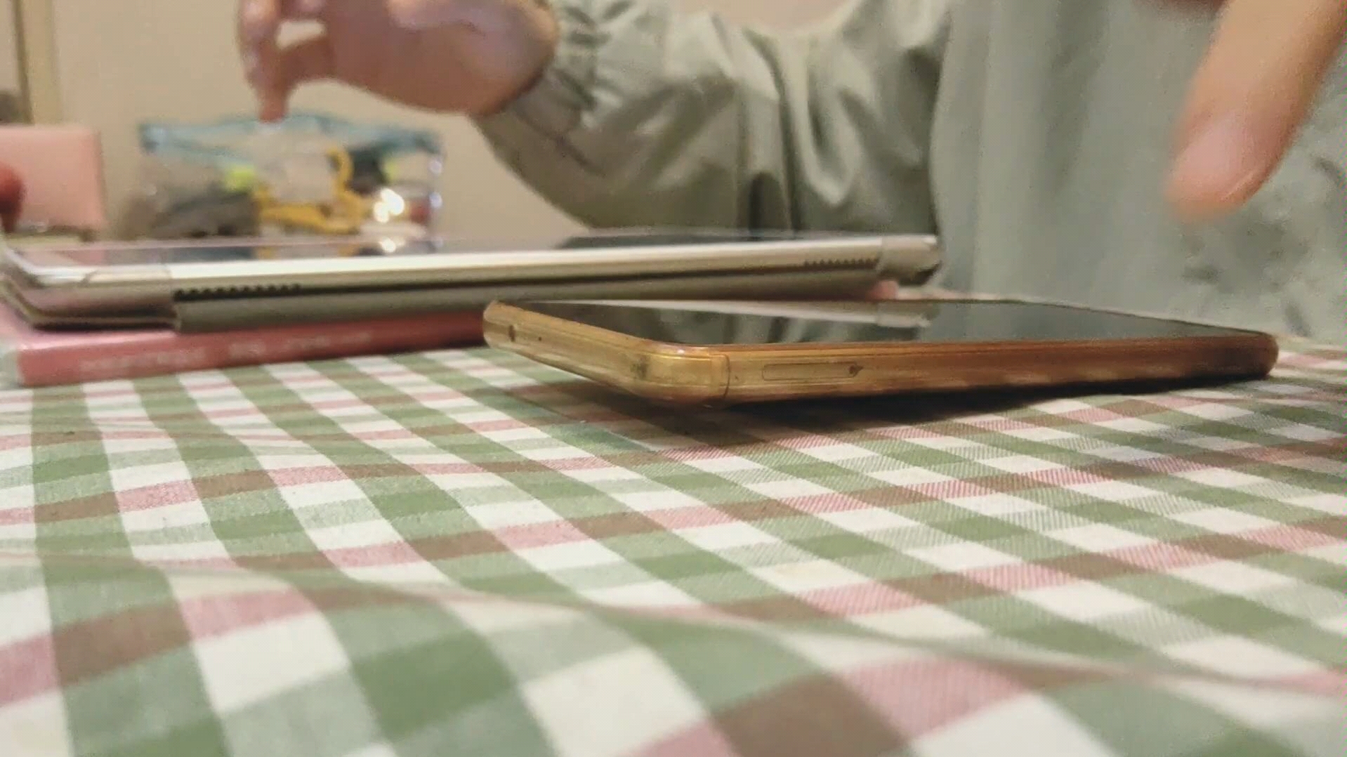 原来登录微信也会中断拍视频(加油^0^~)