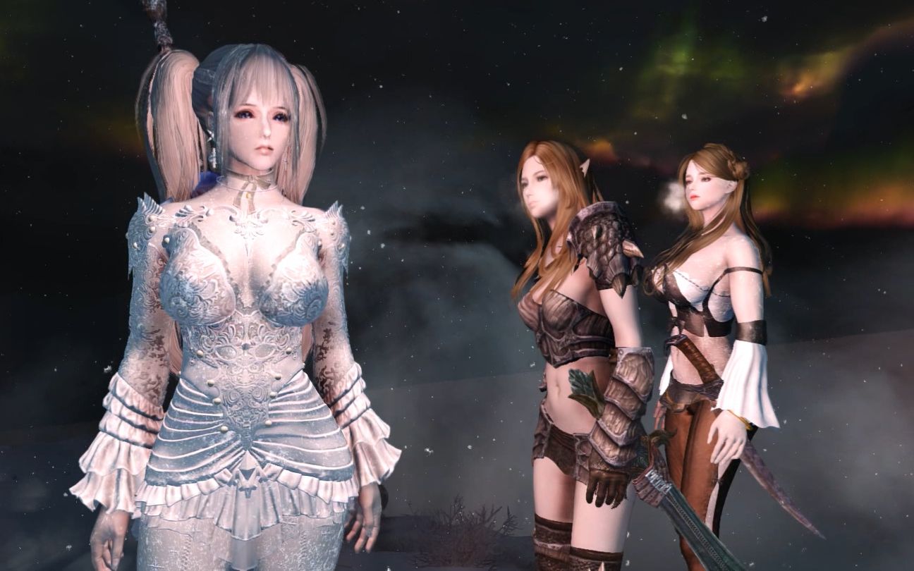 【上古卷轴5天际重制版】新人入坑历时3天安装mod,终于找到能安稳...