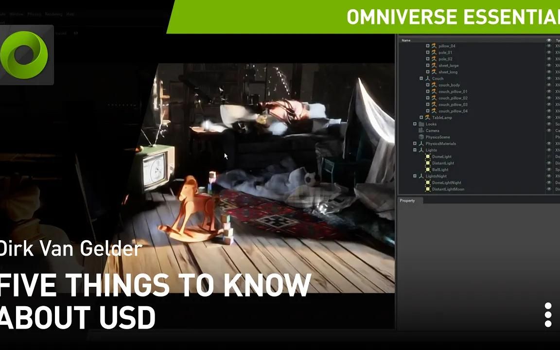 关于USD的五件事 NVIDIA Omniverse 教程