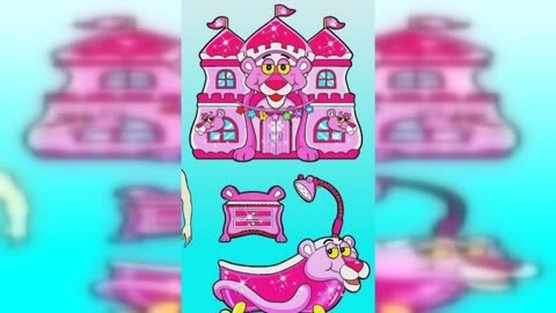 纸娃娃动画女巫用魔法,把王子变成粉红豹,灰姑娘如何解救呢