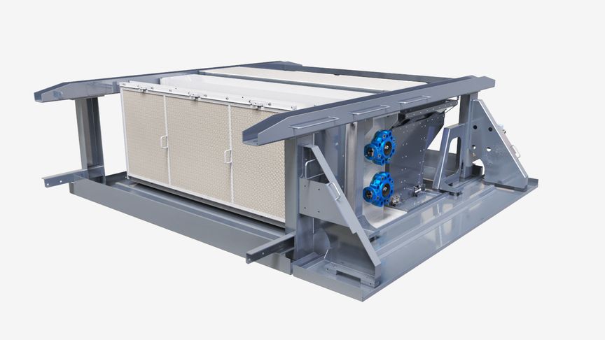 3D动画介绍动车组牵引变压器冷却系统原理