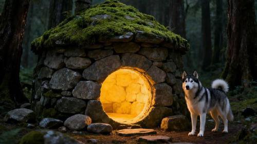 男人为了躲避森林里的豺狼虎豹,竟然徒手打造一座堡垒庇护所!