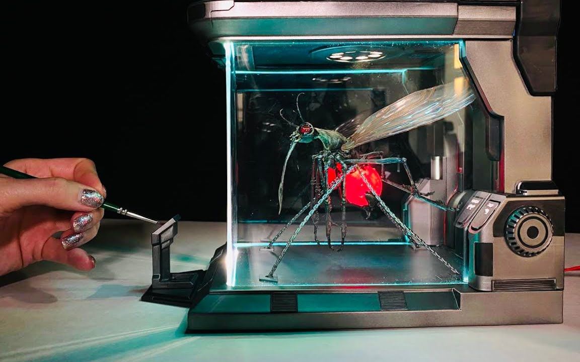 【场景模型——实验室中真实突变体的立体模型 】【Minibricks craft】