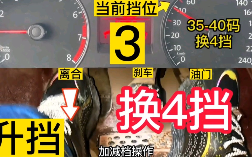 手动挡如何换挡操作,你学会了吗