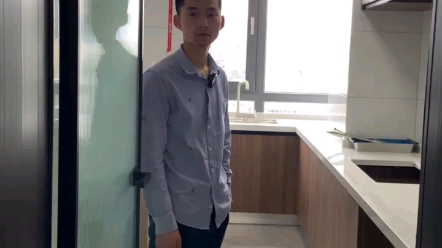 厨房橱柜一字型变L型
