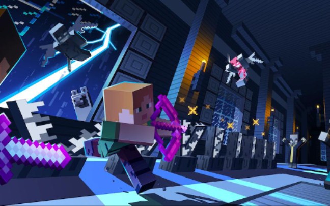 你还记得我的世界宣传图片吗?《我的世界》MINECRAFT艺术