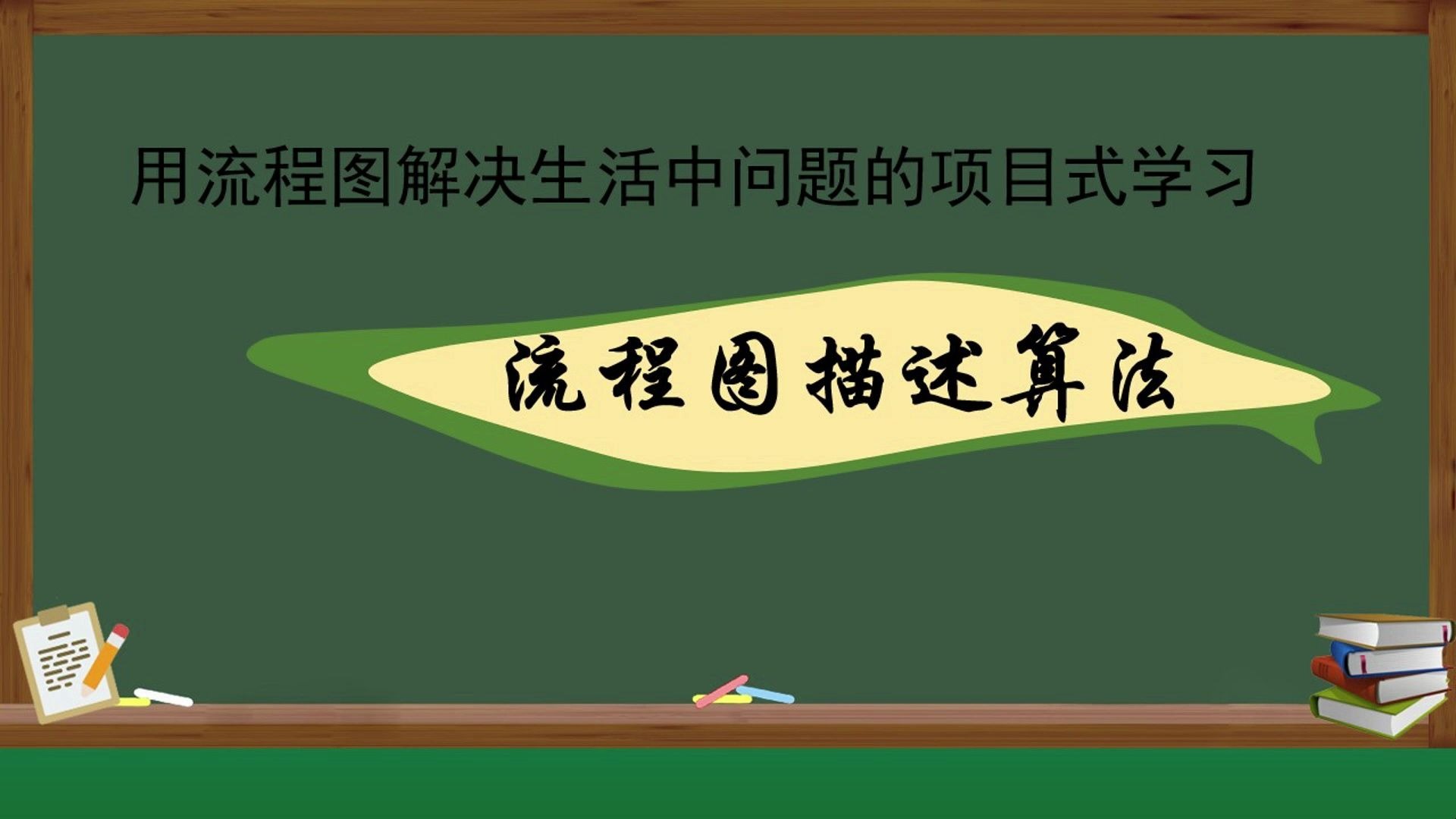 流程图描述算法