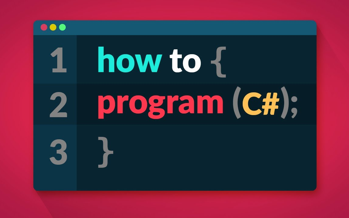 如何用C#编程(入门) Brackeys [中文字幕更新完]
