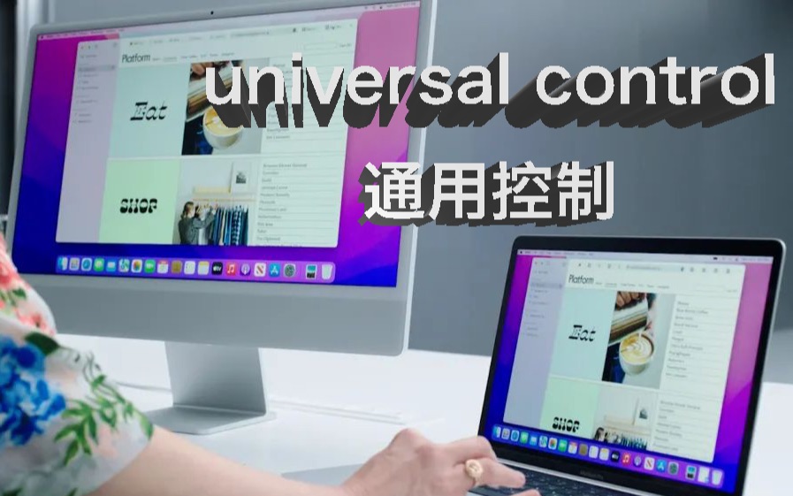 macOS 12.3 Beta 通用控制 universal control 登场!简单使用体验