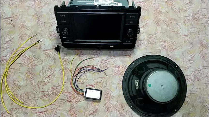 大众中控改家用如何接线,解码器