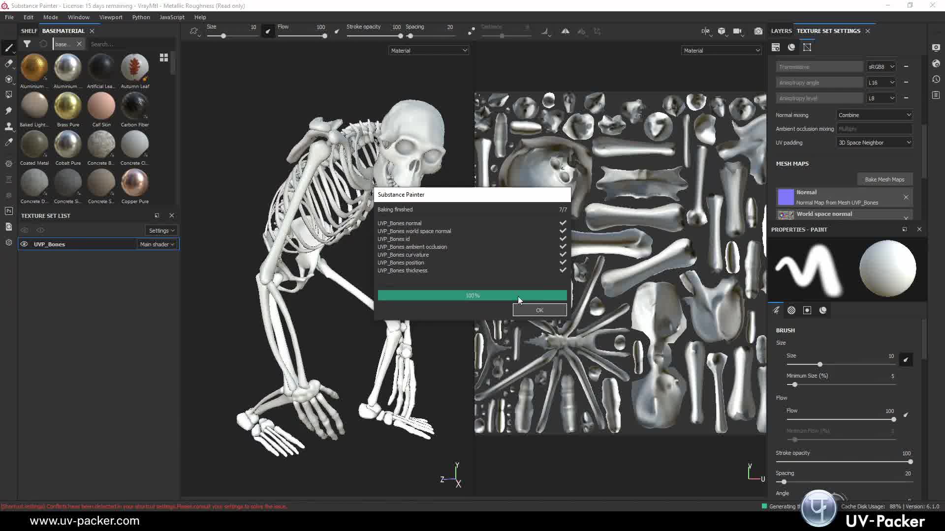 Blender插件-快速准确展UV插件UV Packer for Blender