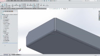 solidworks教程208-钣金-边角