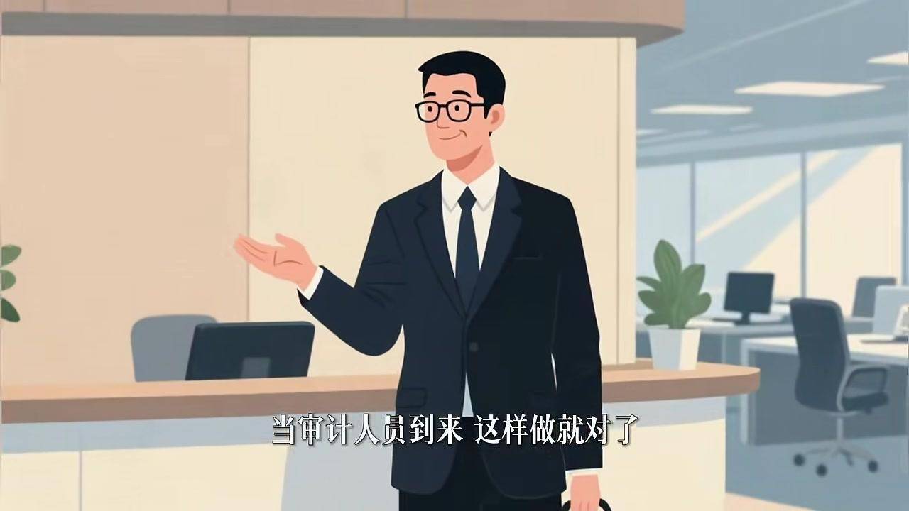 一分钟说审计:配合,我们是认真的!(来源:富宁县审计局)