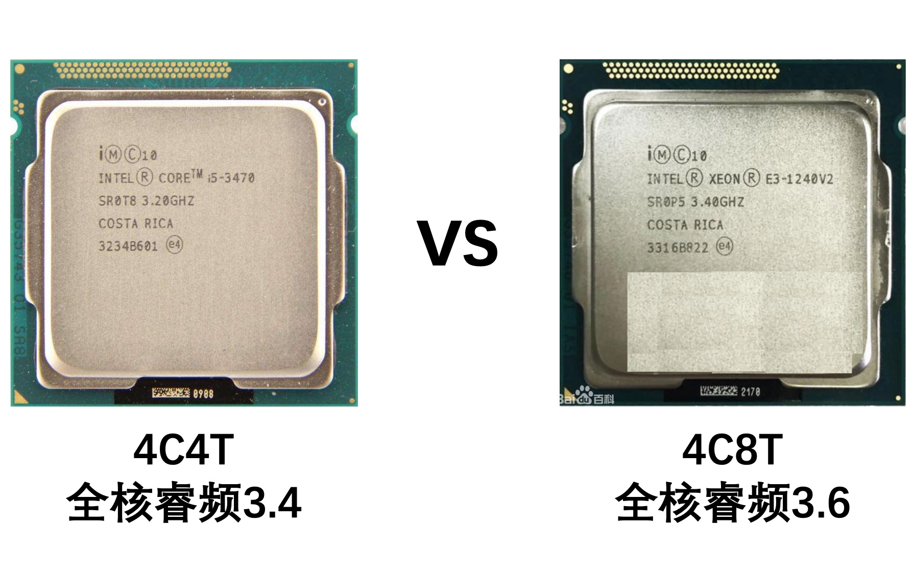 第三代酷睿游戏对比实测,i5 3470 vs E3 1240v2,4c4t换到4c8t,老平台多...