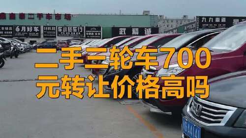 700元买二手三轮车是捡漏还是被坑?真实车况大揭秘!