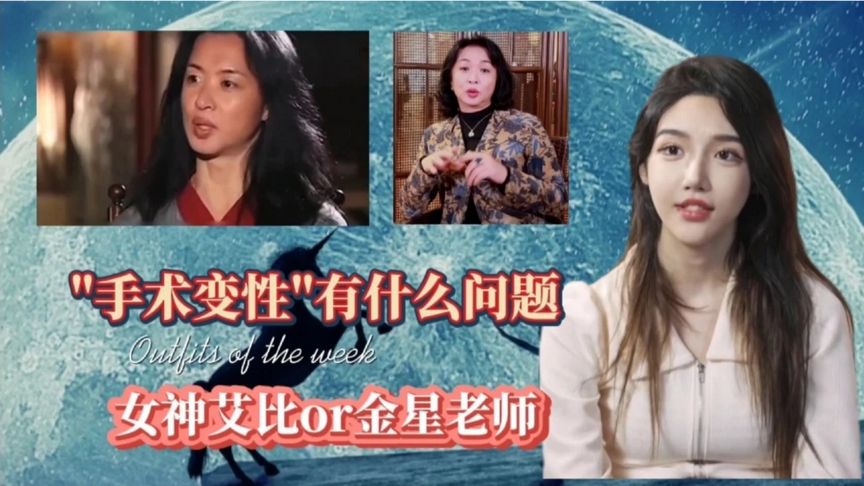 "手术变性"有什么问题呢,女神艾比or金星老师
