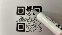 画可以扫出“我爱你”的二维码